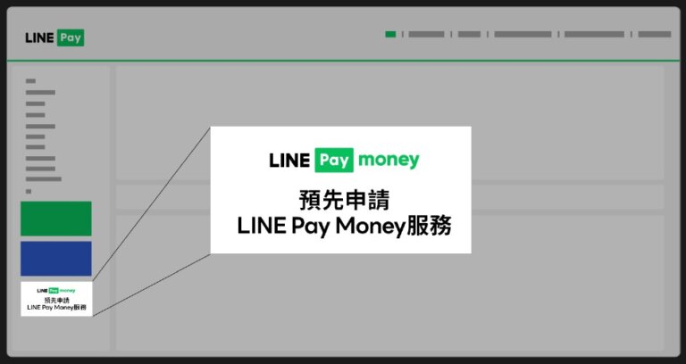 LINE Pay money 預先申請流程 - 1shop 一頁購物
